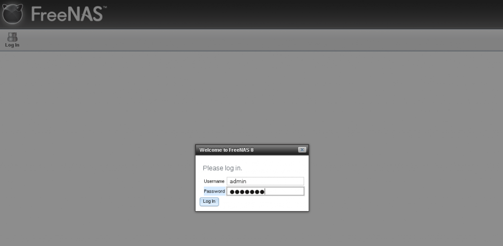Install FreeNAS 0.8 on VirtualBox 4 - Life of a Geek Admin